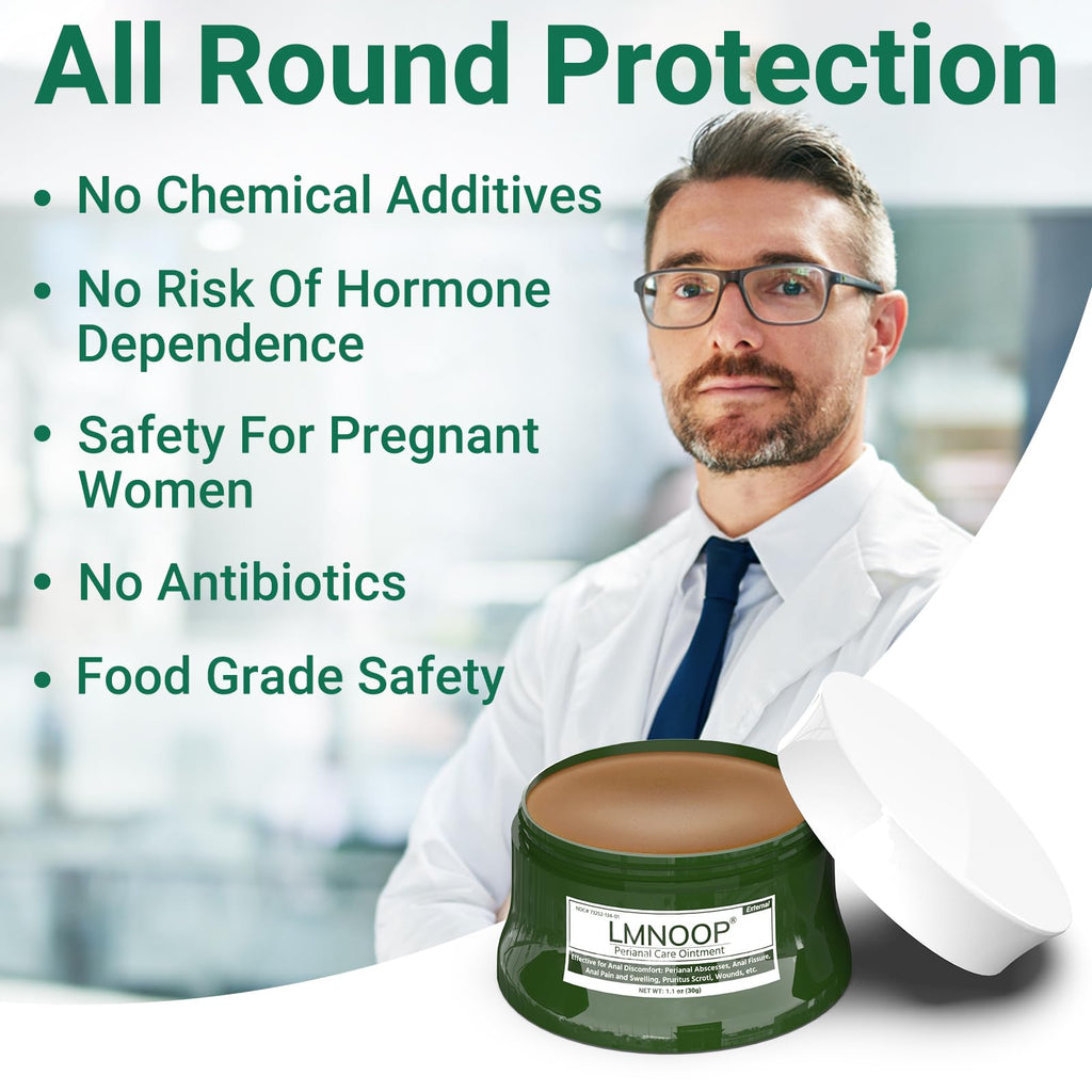 LMNOOP® Perianal Care Cream, Fast Healing Wounds for Anus Fissure, Abs